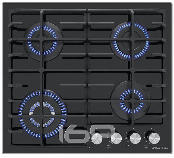 Газовая варочная панель MAUNFELD EGHG.64.63CB/G купить недорого по цене ...