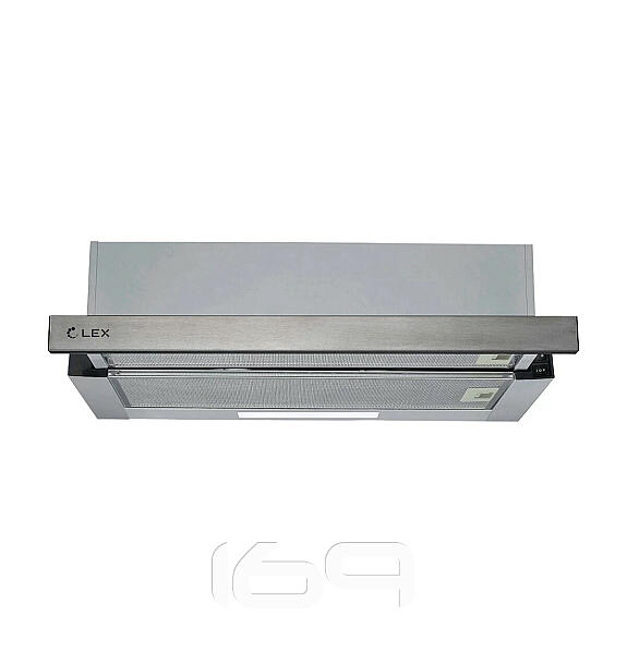 Вытяжка кухонная встраиваемая LEX HERMES 600 INOX купить недорого по ...
