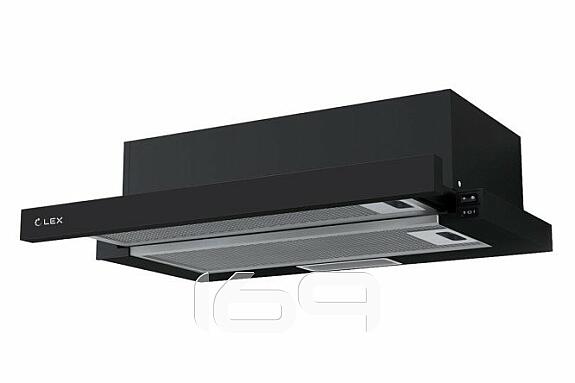 Вытяжка кухонная встраиваемая LEX HOGAN 600 BLACK купить недорого по ...