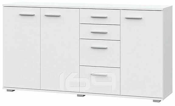 Fun комод КД 4 Белый купить недорого по цене от 8 990 руб в интернет магазине Mebel169 в Москве