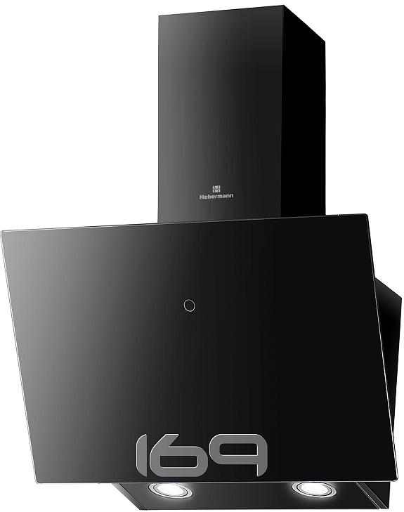 Вытяжка наклонная HEBERMANN HBKH 45.6 B купить недорого по цене от 19 ...