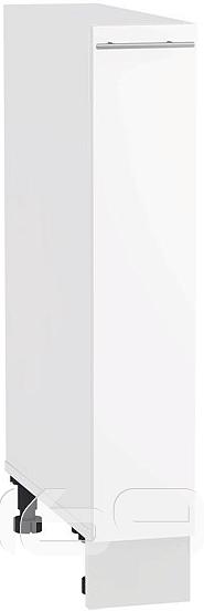 Шкаф нижний бутылочница Валерия М НБ 150 Белый глянец Белый купить недорого по цене от 6 510 руб