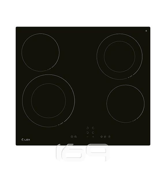 Варочная поверхность электрическая EVH 642A BL купить недорого по цене ...