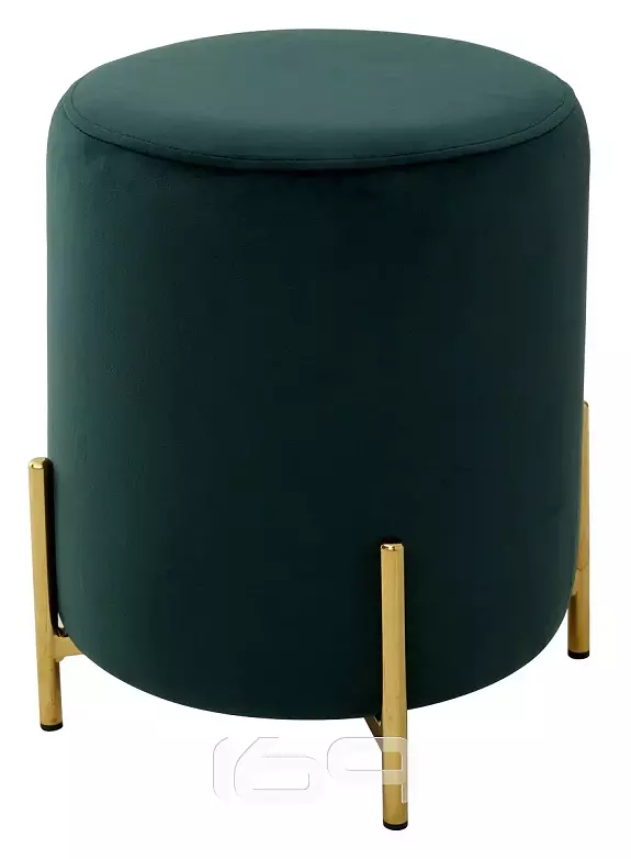 Пуф для гостиной RICE BLUVEL-78 GREEN/GOLD - Купить в Москве, цена от 6 ...