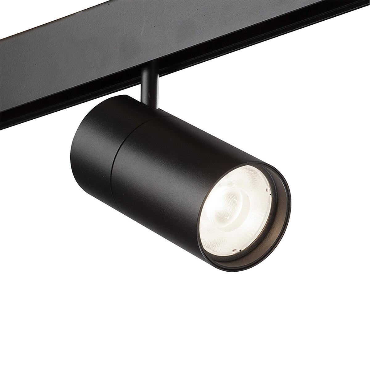 Трековый светильник поворотный магнитный 22Вт 48В 4000K, черный 24 ...