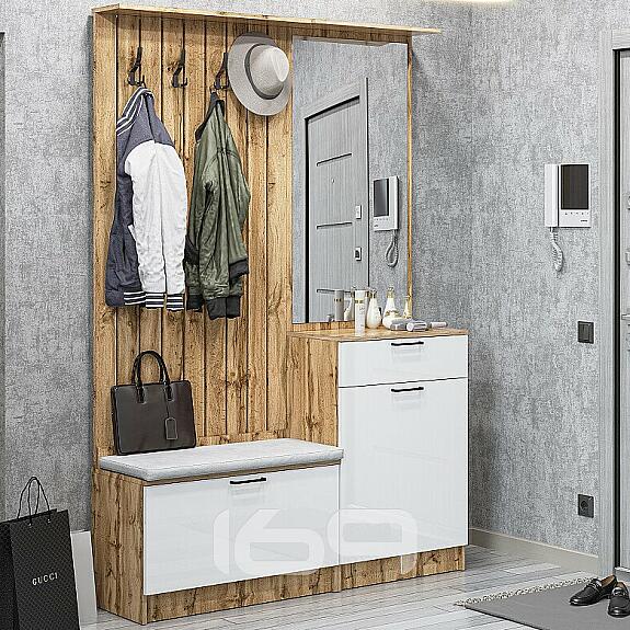 Стиль-02 Angel/Дуб Вотан Дуб Вотан 2090*1400*380 купить недорого по ...