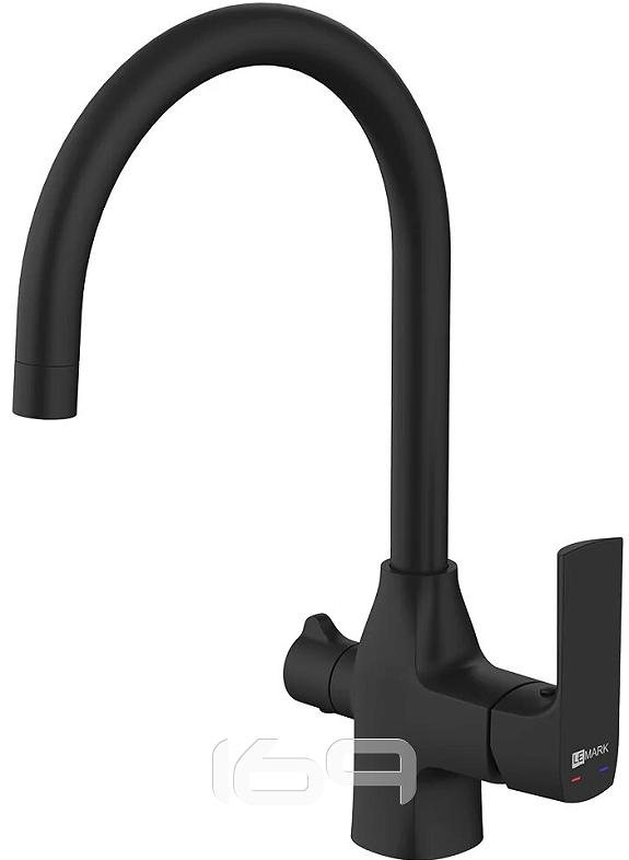 Смеситель Lemark Ursus LM7261BL для кухни с подключением к фильтру с питьевой водой - Купить в ...