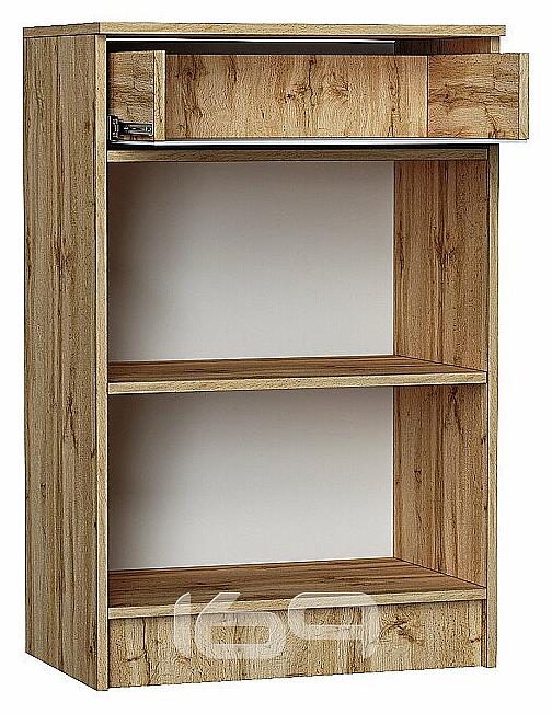 Каркас тумбы Стиль ТБ-601 с ящиком ЛДСП Дуб Вотан купить недорого по цене от 3 495 руб. в ...